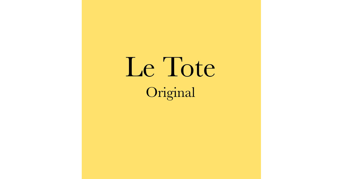 Le Tote Original